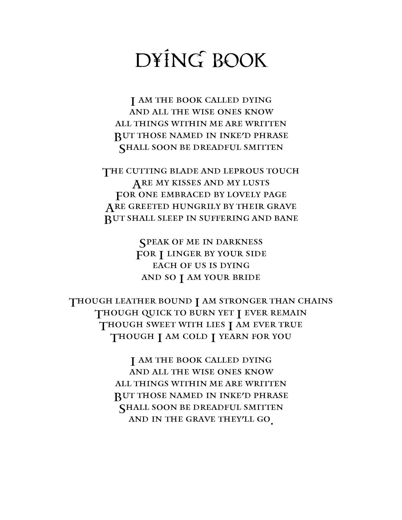 The Dying Book – The Sorcerer's Blog